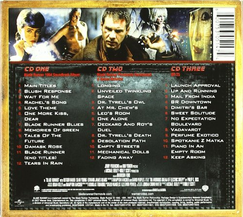 Blade Runner Soundtrack Vangelis Blade Runner US Super Audio CD SACD