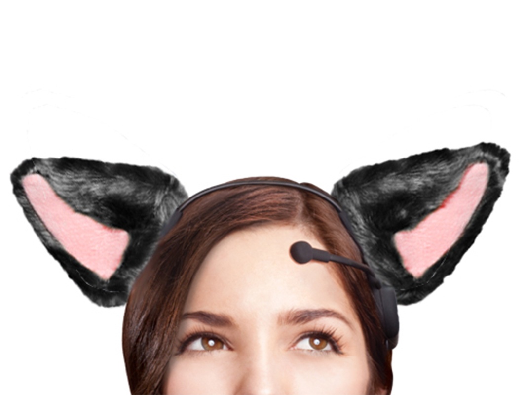 Necomimi Ears Black
