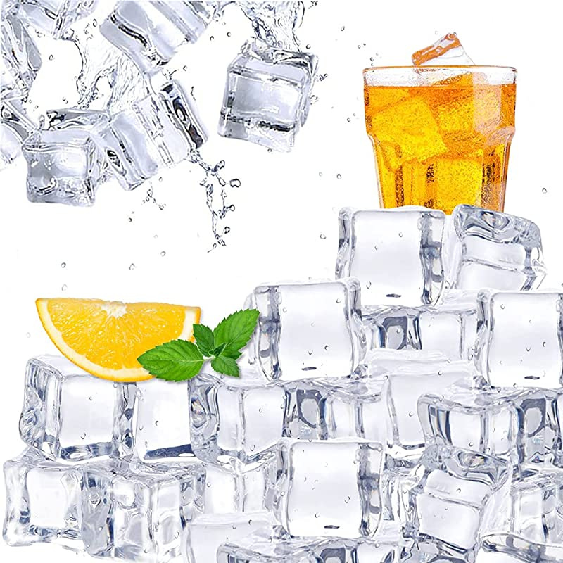 Acrylic Ice Cubes Square Shape